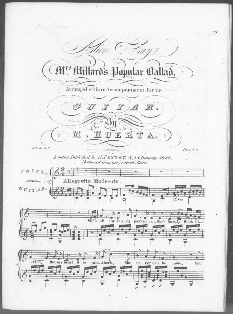 Katurla. A. F. - Alice Gray, Mrs. Millard s Popular Ballad, arranged ...