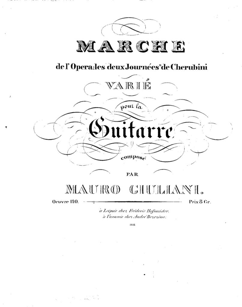 Cherubini. Luigi - Op. 110 Marche de l’opera Les deux journées de ... Cherubini. Luigi - Op. 110 Marche de l’opera Les deux journées de ...