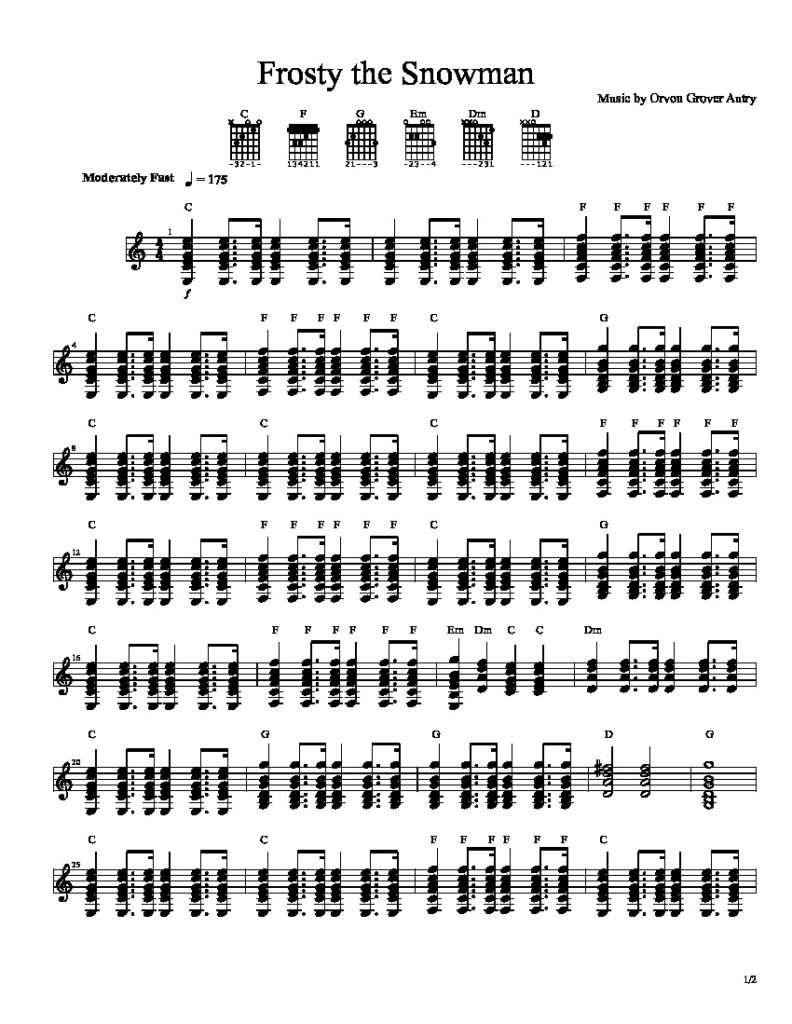 Autry. Orvon Grover - Frosty The Snowman by Orvon Grover Autry 2 ...