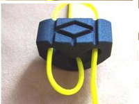 Diamond Secure String Ties - Gold Inlay Highlights - classical guitar ...
