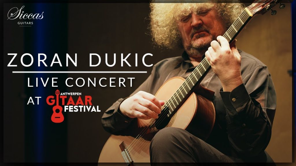 Video Tips - ZORAN DUKIC - Live Classical Guitar Concert Siccas Guitars ...