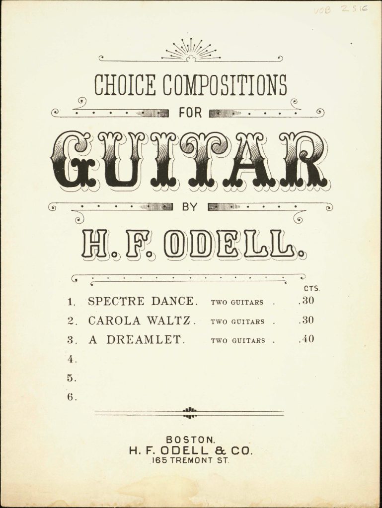 Odell. Herbert Forrest - A Dreamlet Complete_Parts - Classical Guitar ...